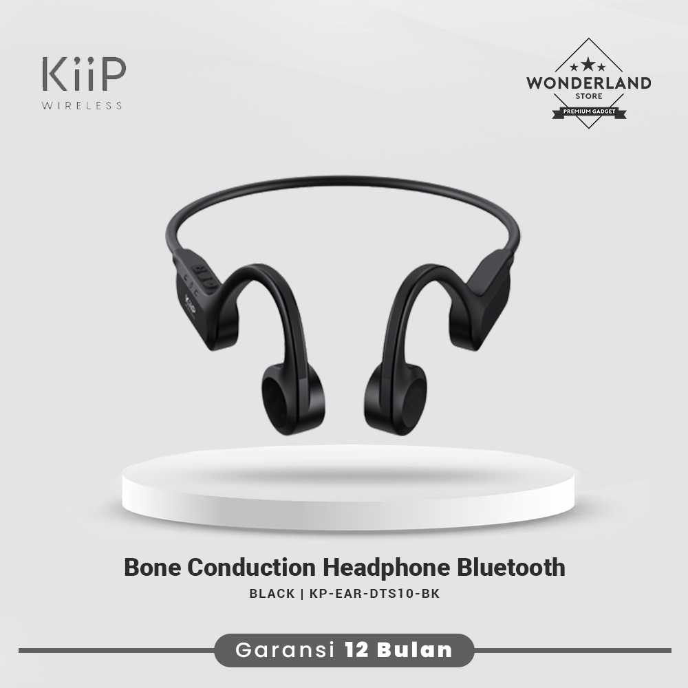 Jual Kiip DTS10 Sports Headphone Bluetooth Bone Conduction IPX56 BT5.3 - Wonderland Store Malang ...