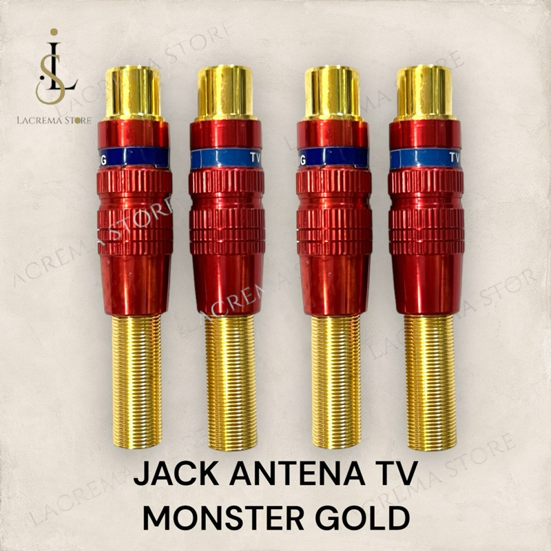 Jual JACK JEK ANTENE TV 5C BUNTUT MONSTER GOLD TV ｜ JEK ANTENA TV ...