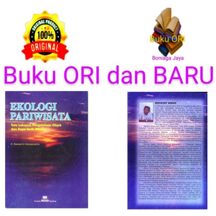 Jual Buku EKOLOGI PARIWISATA - Soewarno Darsoprajitno | Shopee Indonesia