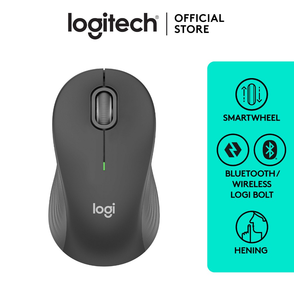 Jual Logitech Signature M550 L Mouse Wireless Bluetooth Silent Clicks ...