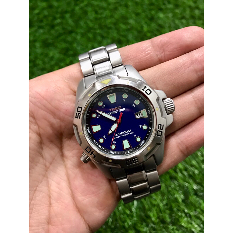 Jual jam tangan timex original jam tangan timex expedition diver ...