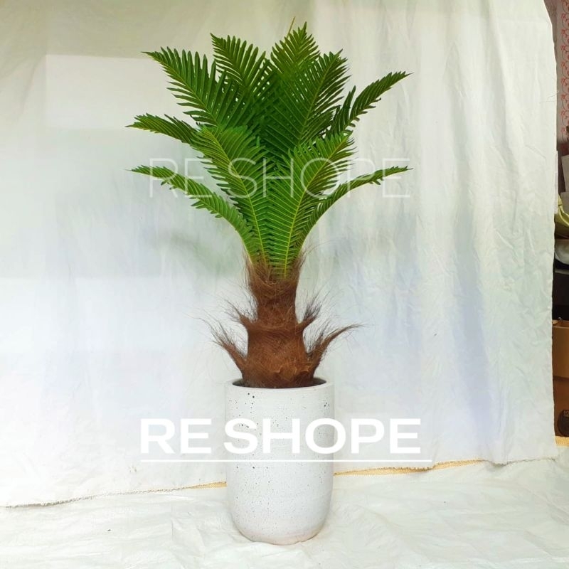 Jual pakis jepang artificial import pot BULAT tinggi 120cm - GROSIR ...