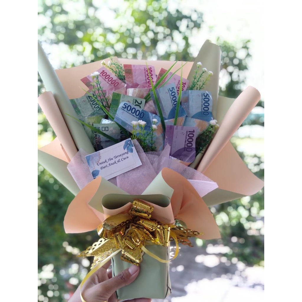 Jual TERLARIS!!! buket uang / buket wisuda/ buket bunga/ buket boneka ...