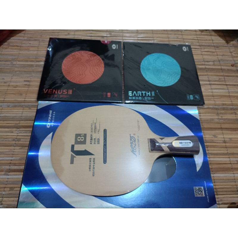 Jual PAKET BATS TENIS MEJA YINHE T8s PENHOLD ORIGINAL | Shopee Indonesia
