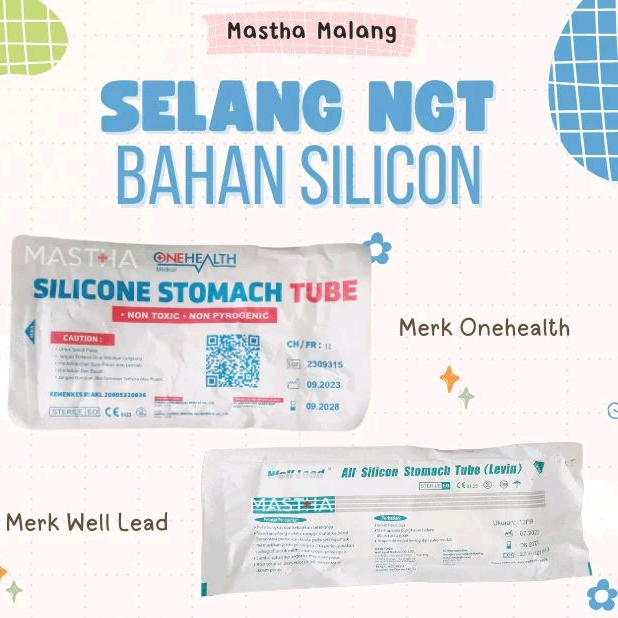 Jual *Mastha Malang* Selang bantu makan NGT Bahan Silicon merk Well ...