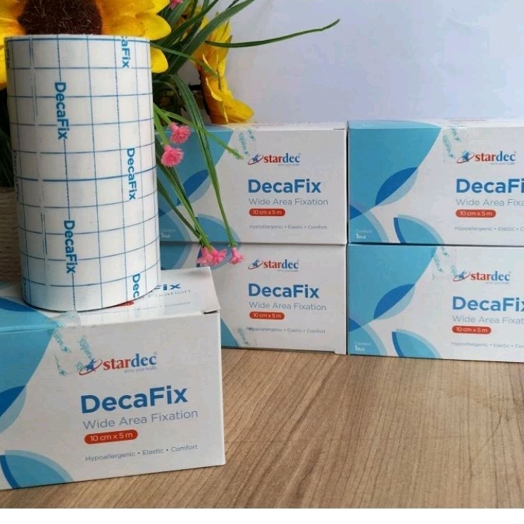 Jual DekaFix plester non Woven stardec/plester penutup luka 10cm x 5 m ...