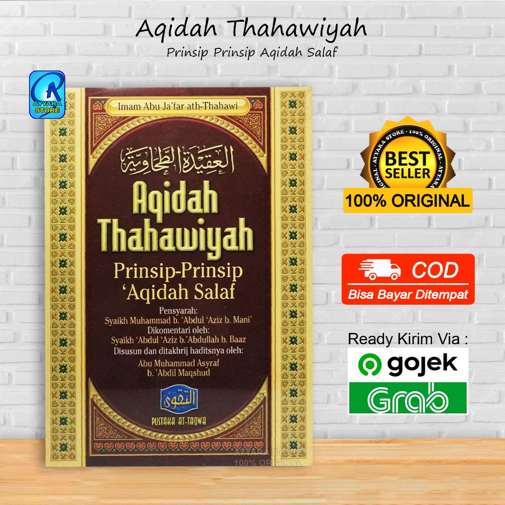 Jual Aqidah Thahawiyah - Prinsip-prinsip Aqidah Salaf- Pustaka Attaqwa ...