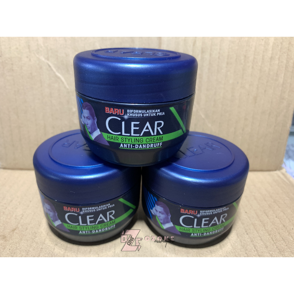 Jual CLEAR HAIR STYLING CREAM 100gr | CLEAR BRISK | Shopee Indonesia