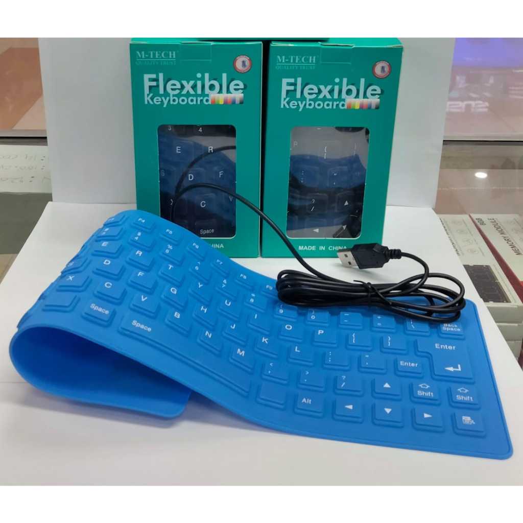 Jual M-Tech Keyboard Flexible USB Fleksibel | Shopee Indonesia