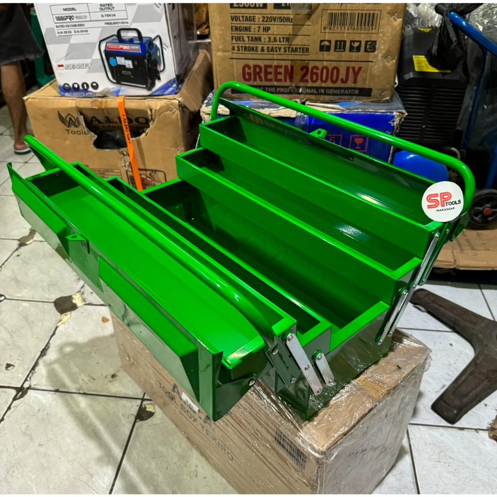 Jual TOOLBOX TOOL BOX / KOTAK PERKAKAS 3 SUSUN BESI TEKIRO | Shopee Indonesia