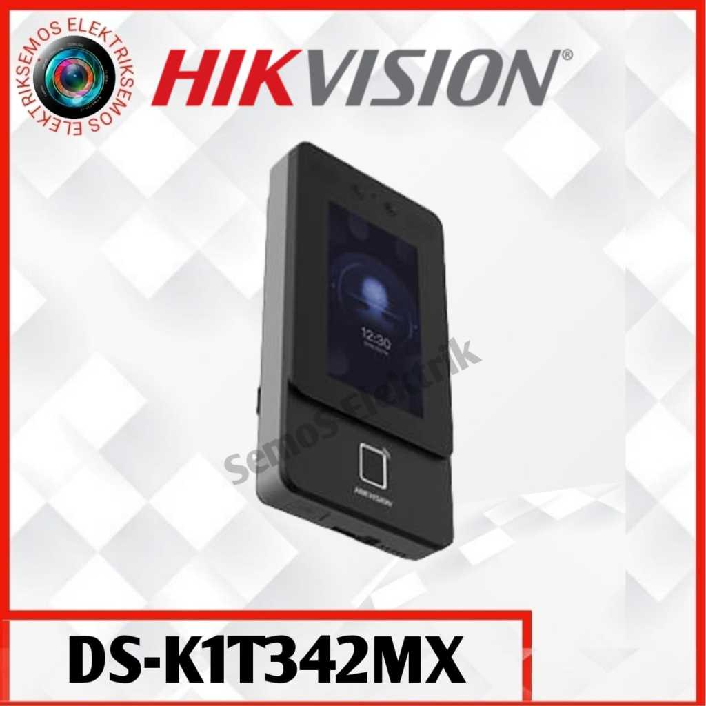 Jual DS-K1T342MX HIKVISION Face Recognition Mesin Absen Acces Terminal | Shopee Indonesia