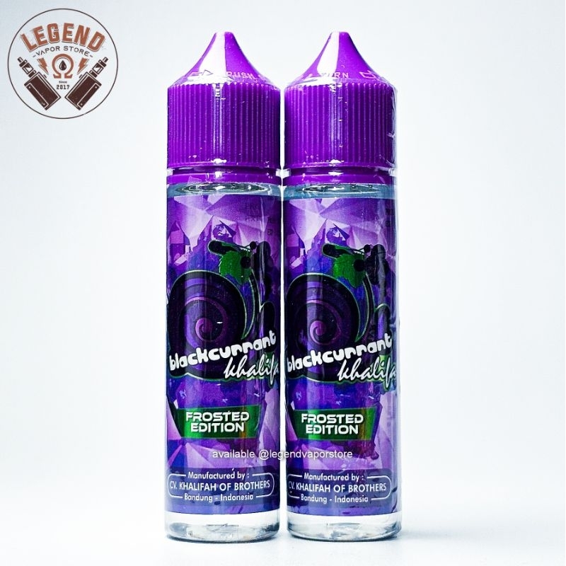 Jual FREEBASE - LIQUID BLACKCURRANT KHALIFA 60ML 3MG AUTHENTIC | Shopee ...