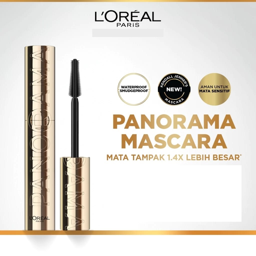 Jual L'Oreal Paris Voluminous Panorama Waterproof Mascara Smudgeproof ...