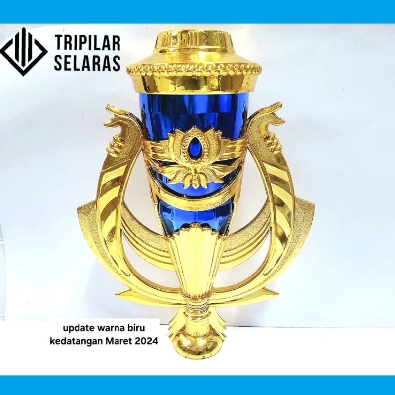 Jual Body Trophy / Piala Ck 30 ST - Gold Biru | Shopee Indonesia