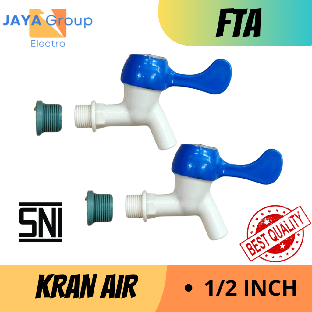 Jual KRAN AIR TAMAN PVC 1/2 INCH 3/4 INCH KRAN TAMAN JEMPOL KRAN ENGKEL ...