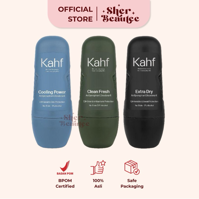 Jual Kahf Antiperspirant Deodorant Roll On 45ml | Shopee Indonesia