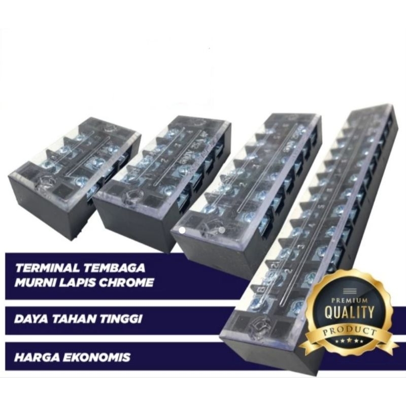 Jual Fort Terminal Blok TB 2503 2504 2506 2512. 25A Terminal Block TB | Shopee Indonesia