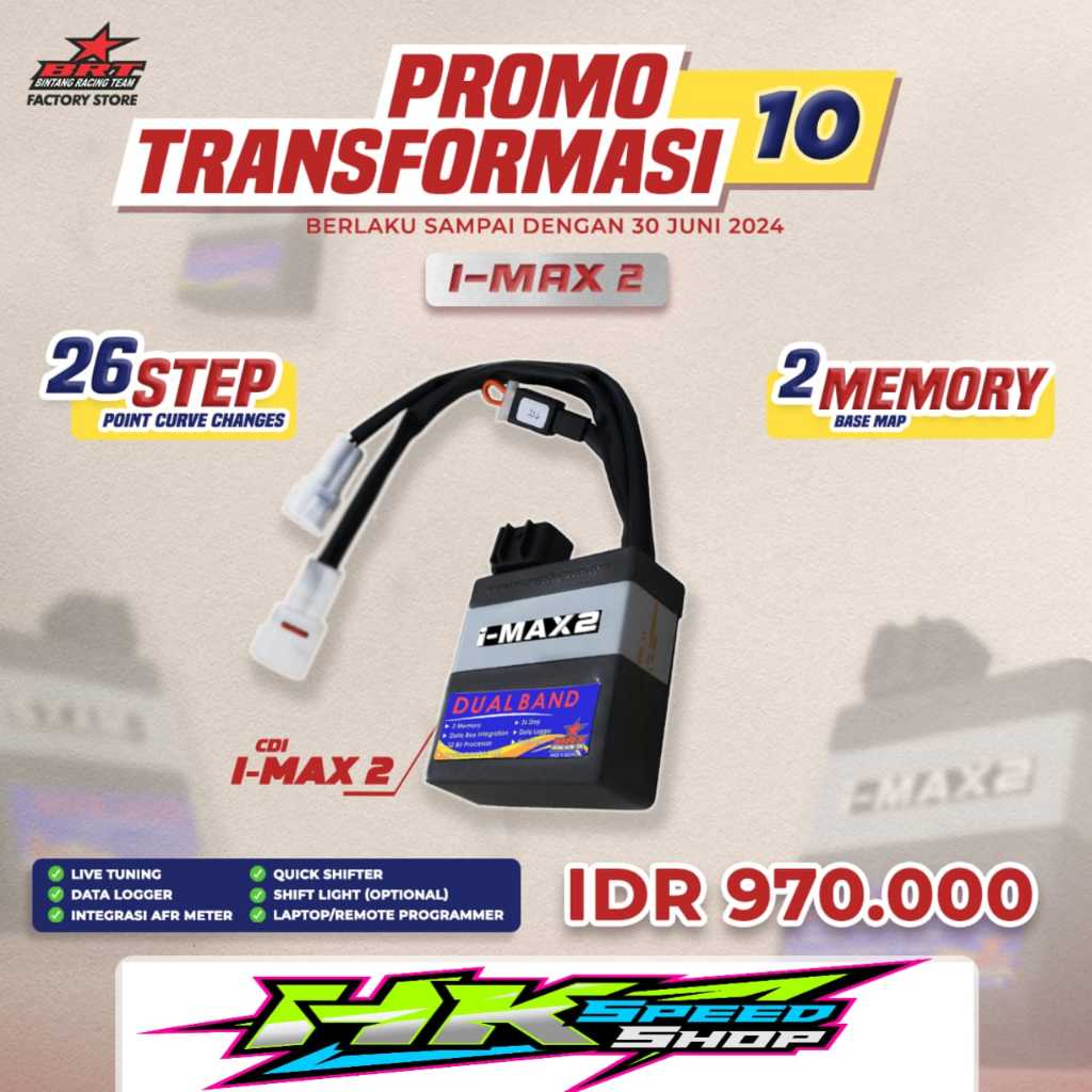 Jual CDI IMAX 2 BRT 26 STEP / 52 STEP SUPER / DUALBAND / SUPER PRO KLX ...