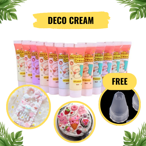 Jual DECO CREAM / LIQUID CLAY / FAKE WHIPPED CREAM / SIMULATION CREAM ...