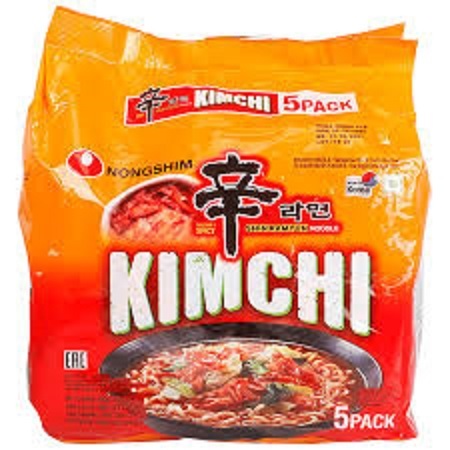 Jual NONGSHIM Shin Noodle Soup Kimchi Ramyun Multi Pack (120gr@5pcs ...