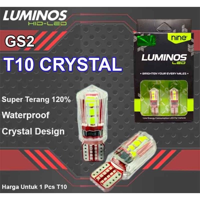 Jual Lampu LED Senja NMAX 155 T10 CSP LUMINOS 6 LED Kecil | Shopee ...