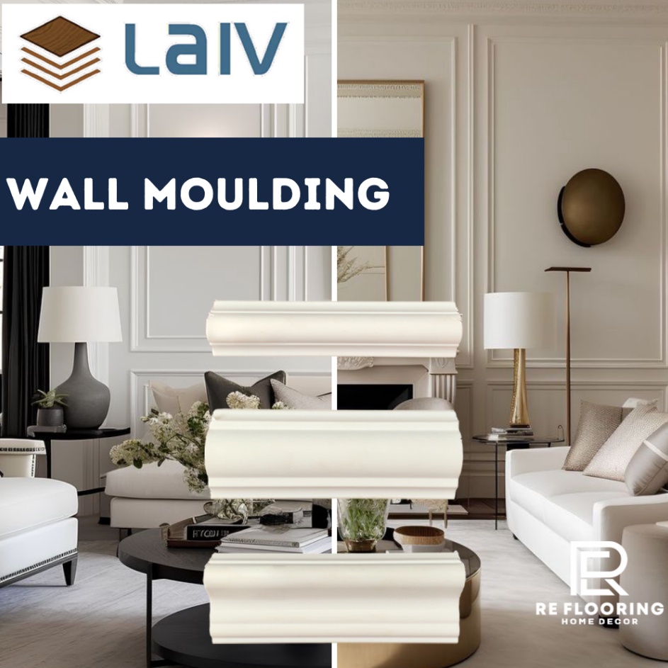 Jual ys Wall Moulding LAIV PVC Putih List Dinding Lis Profil | Shopee ...