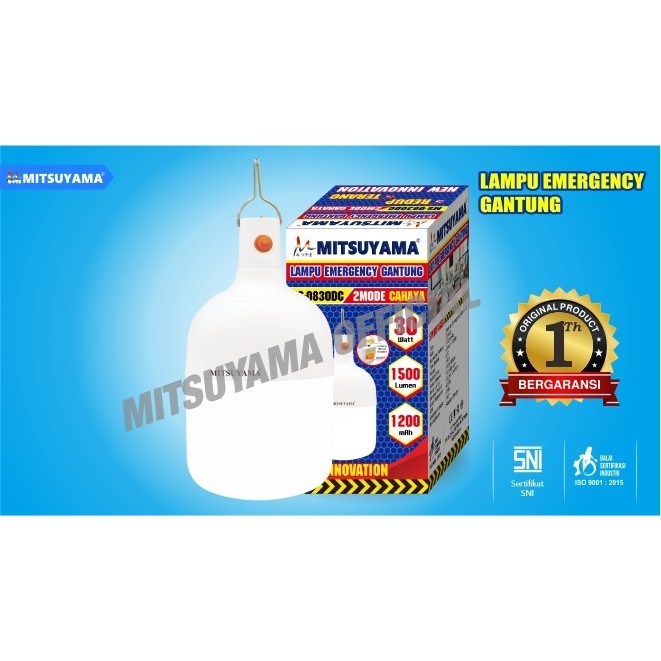 Jual Lampu Emergency Gantung / Lampu Gerobak makanan 30 watt Mitsuyama ...