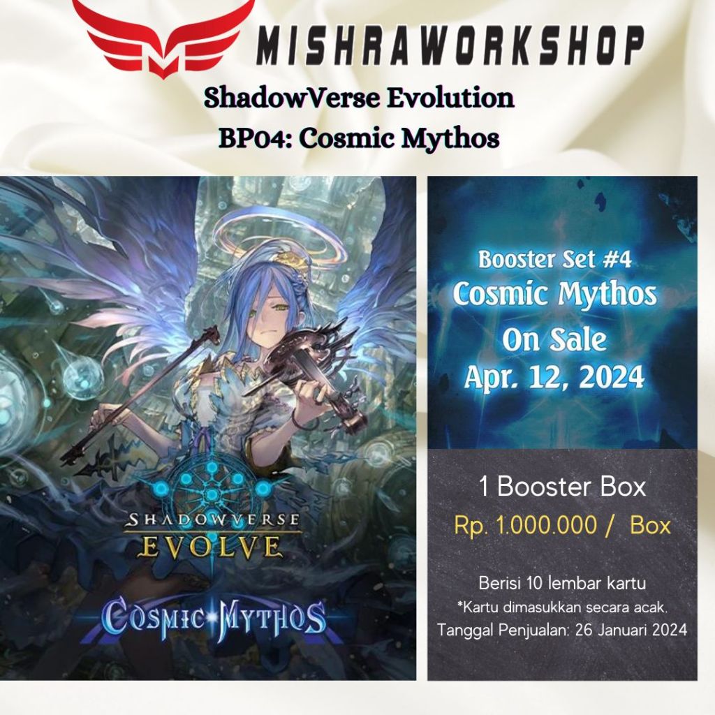 Jual Shadow Verse Evolution Tcg | BP04: Cosmic Mythos | Shopee Indonesia
