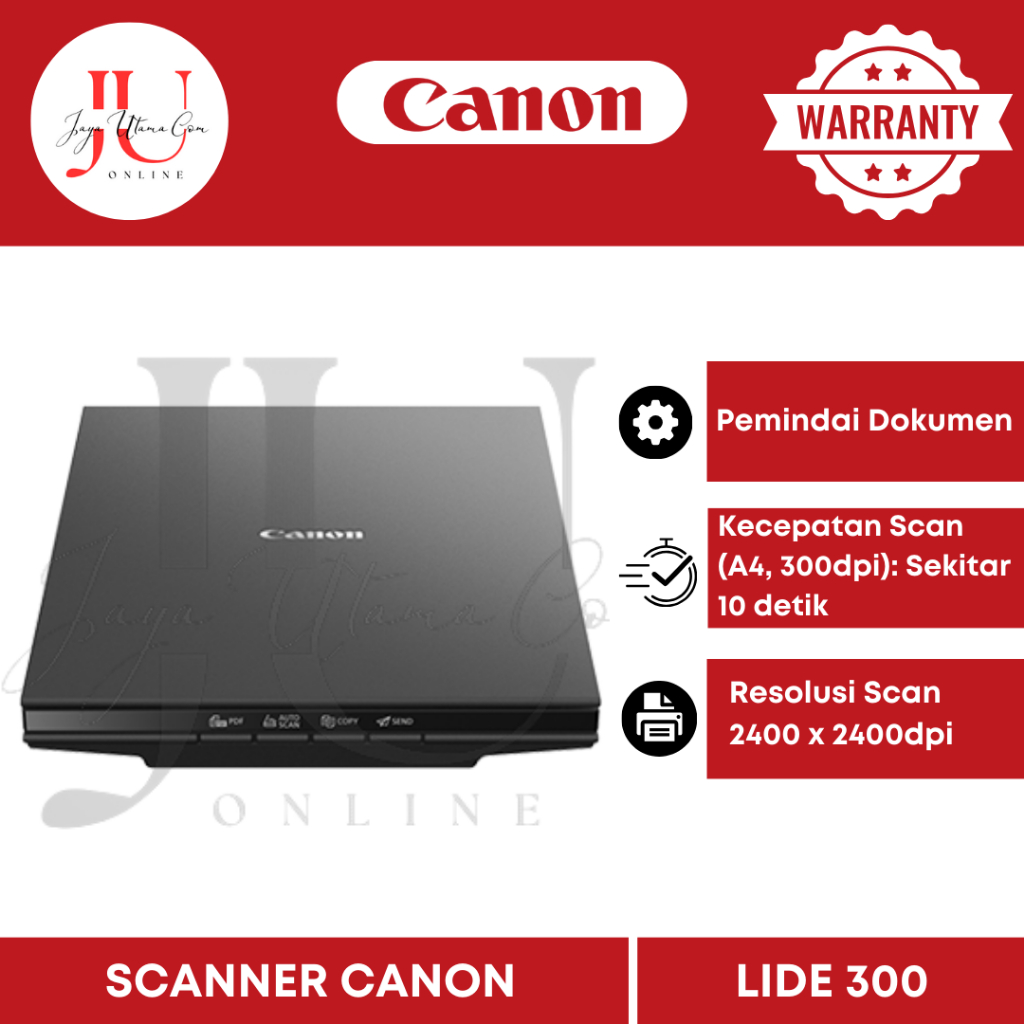 Jual Canon Scan LiDE 300 A4 Original | Shopee Indonesia