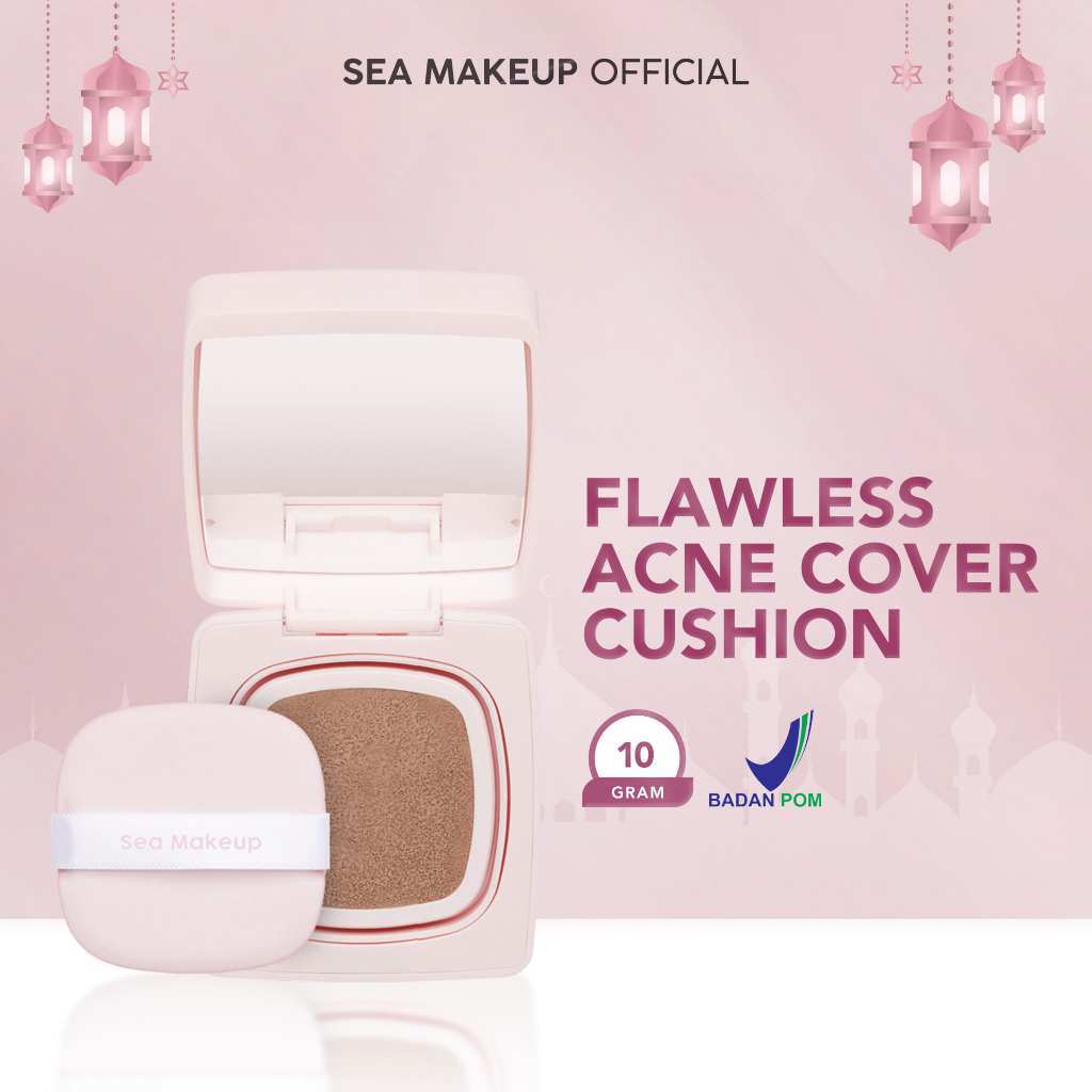 Jual KUMARA STORE - SEA MAKEUP - fix acne flawless cover cushion full ...