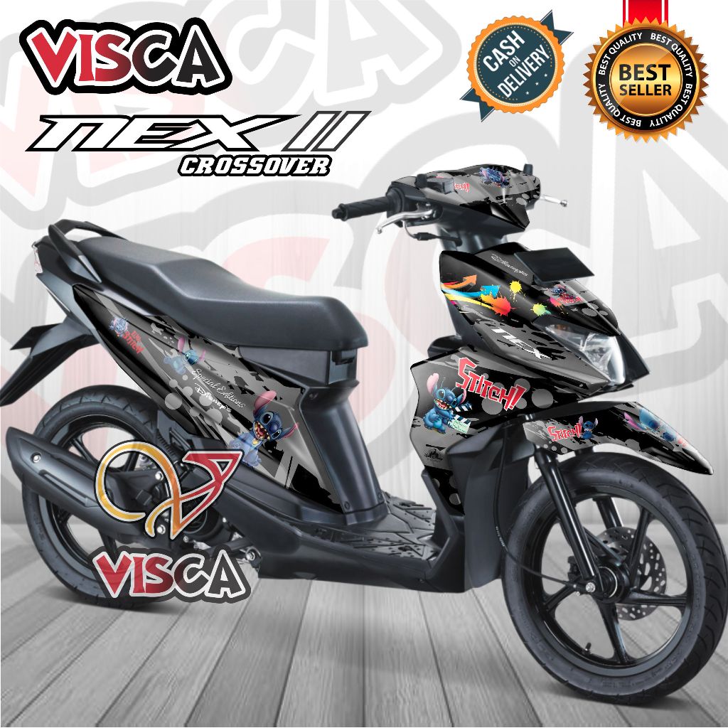 Jual Decal Suzuki Nex 2 Full Body Stiker Motor Suzuki Nex Crossover ...