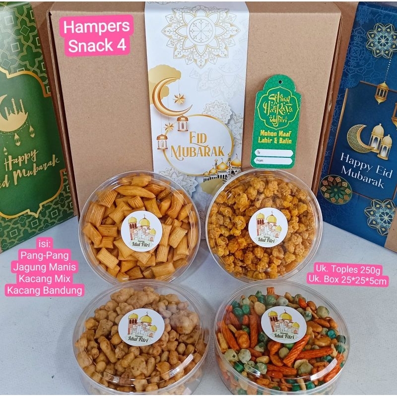 Jual paket kacang (isi 4)-parcel lebaran-aneka snack dan kue-parcel ...