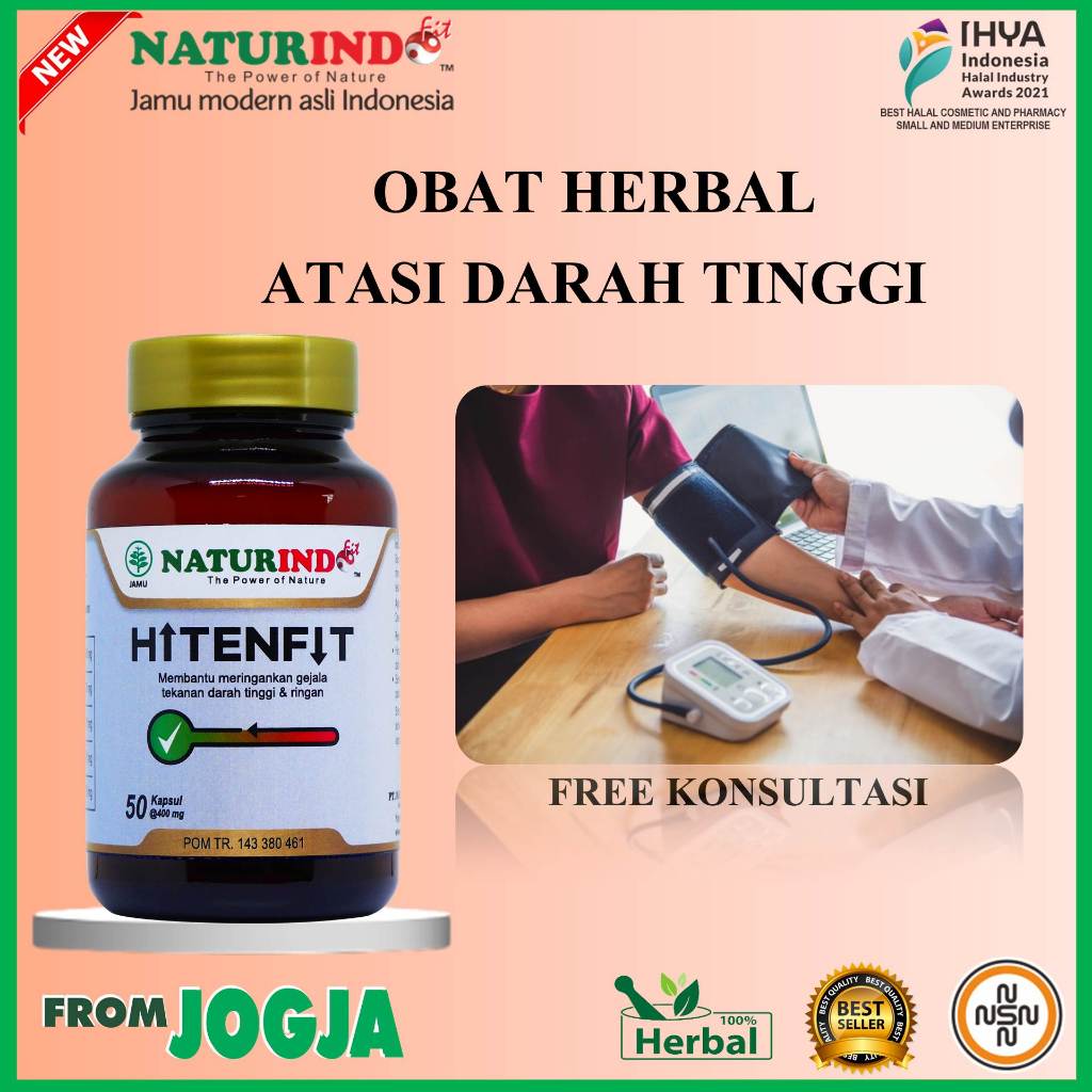 Jual Hitenfit Naturindo Jamu Obat Penurun Darah Tinggi Dan Kolesterol ...