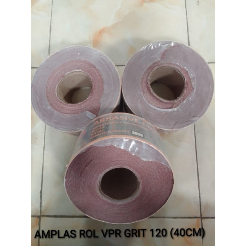 Jual amplas rol vpr grit 120 (40cm) | Shopee Indonesia