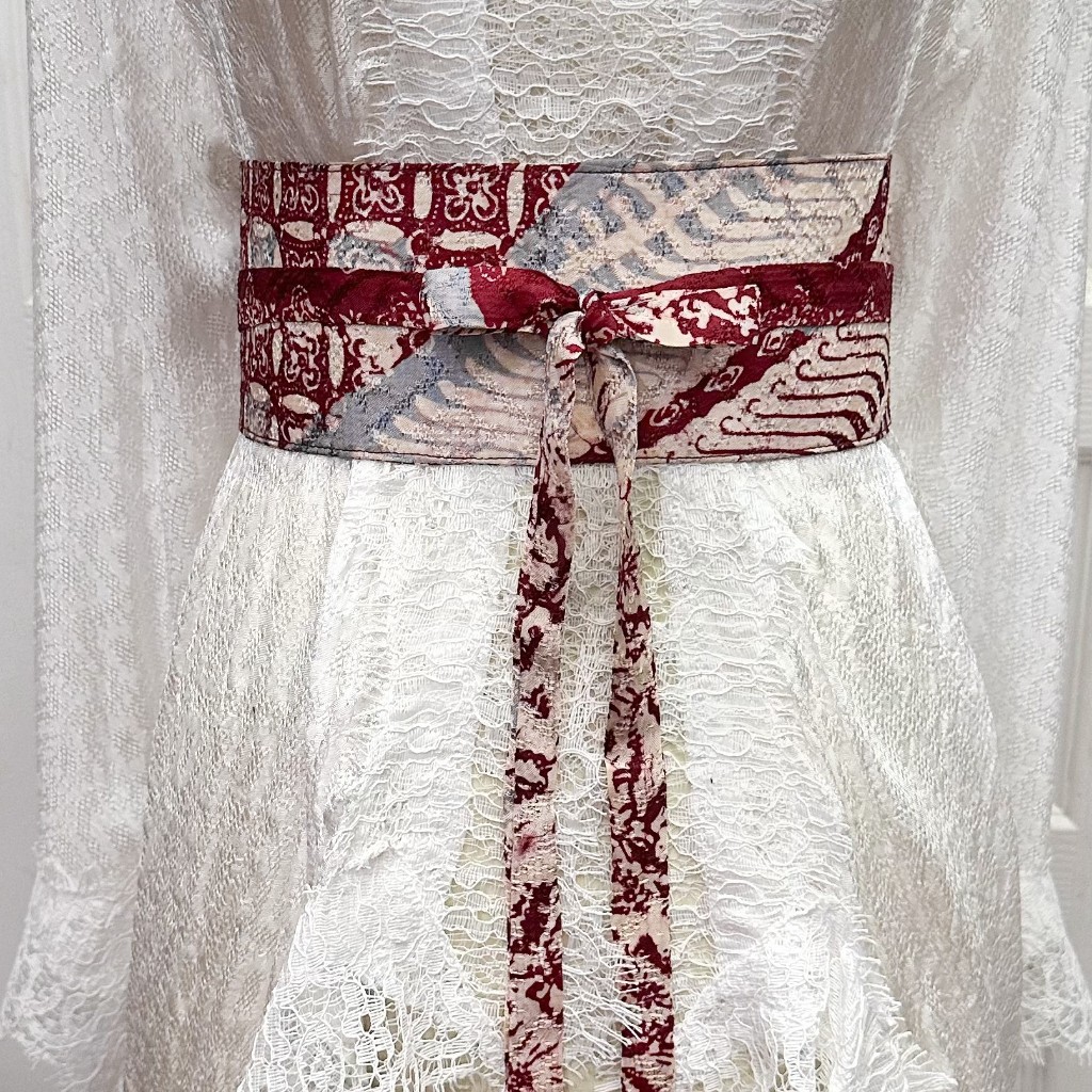 Jual OBI Belt Batik Motif Premium Bahan Viscose Ikat Pinggang Sabuk ...