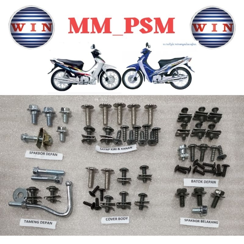 Jual BAUT BODY MOTOR KARISMA X D BAUT BODY KARISMA X D FULL SET BODY ...