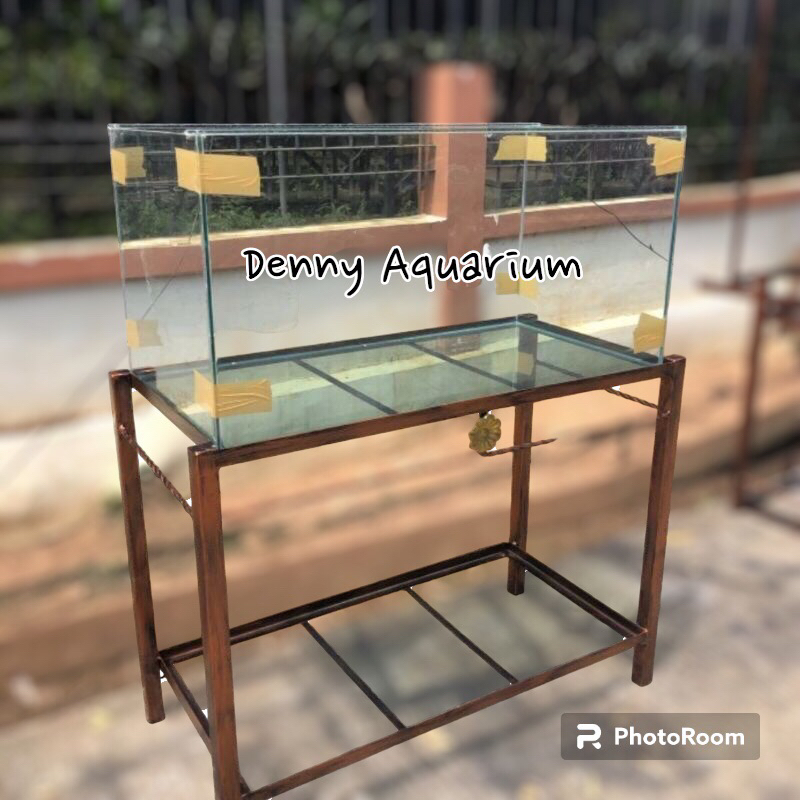 Jual AQUARIUM 80x40x40 Dan Rak Aquarium | Shopee Indonesia