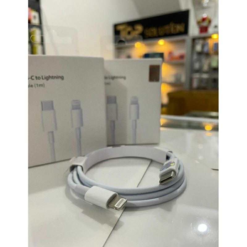 Jual Kabel Lightning Fast Charging -USB-C To Lightning Cable (1m ...