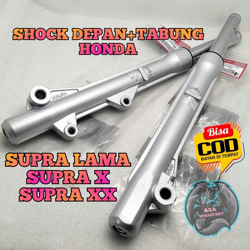 Jual AS SHOCK DEPAN + TABUNG KEV MOTOR HONDA SUPRA X 100 CAKRAM , SUPRA ...