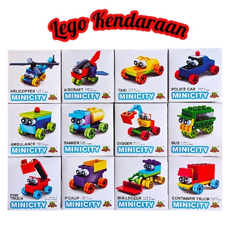 Jual Mainan Block Mini Insect Mobil Konstruksi Hewan Serangga Puzzle ...