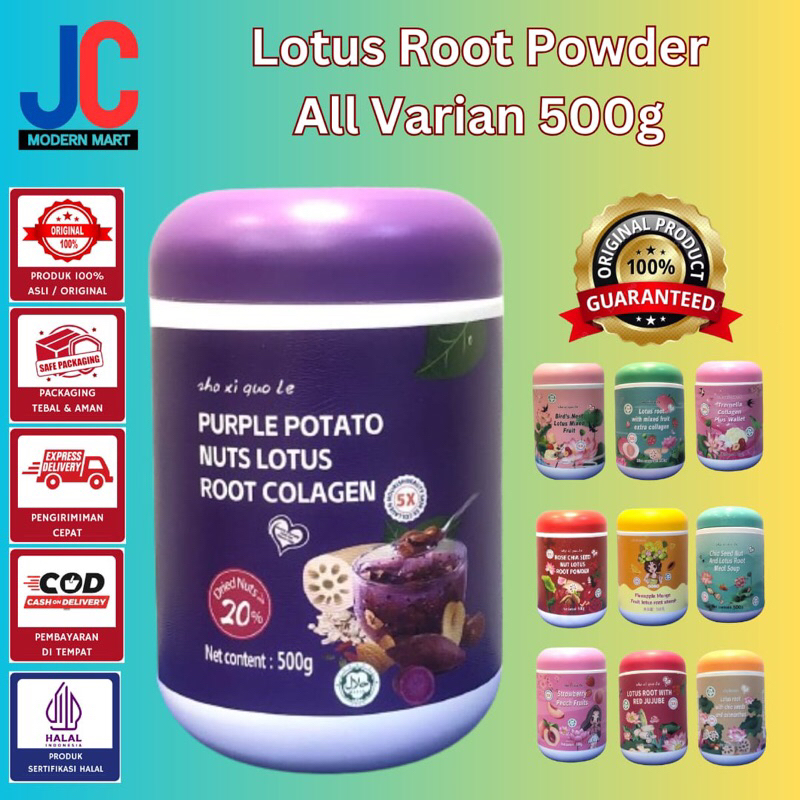 Jual OUFEN - Lotus Root Powder - Sebuk Akar Teratai - All Varian @500g ...
