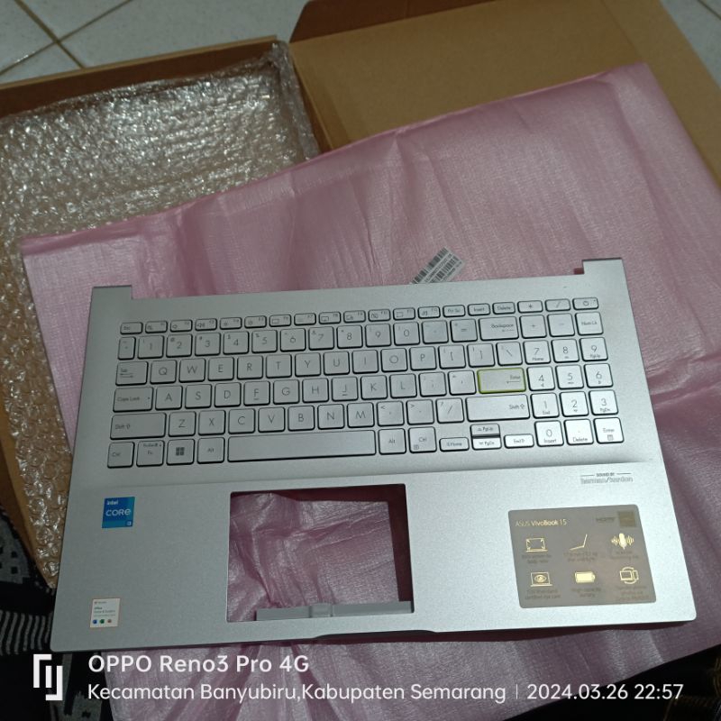 Jual frame + Keyboard Laptop Asus Vivobook S15 K513 X513 S5600 ORIGI ...