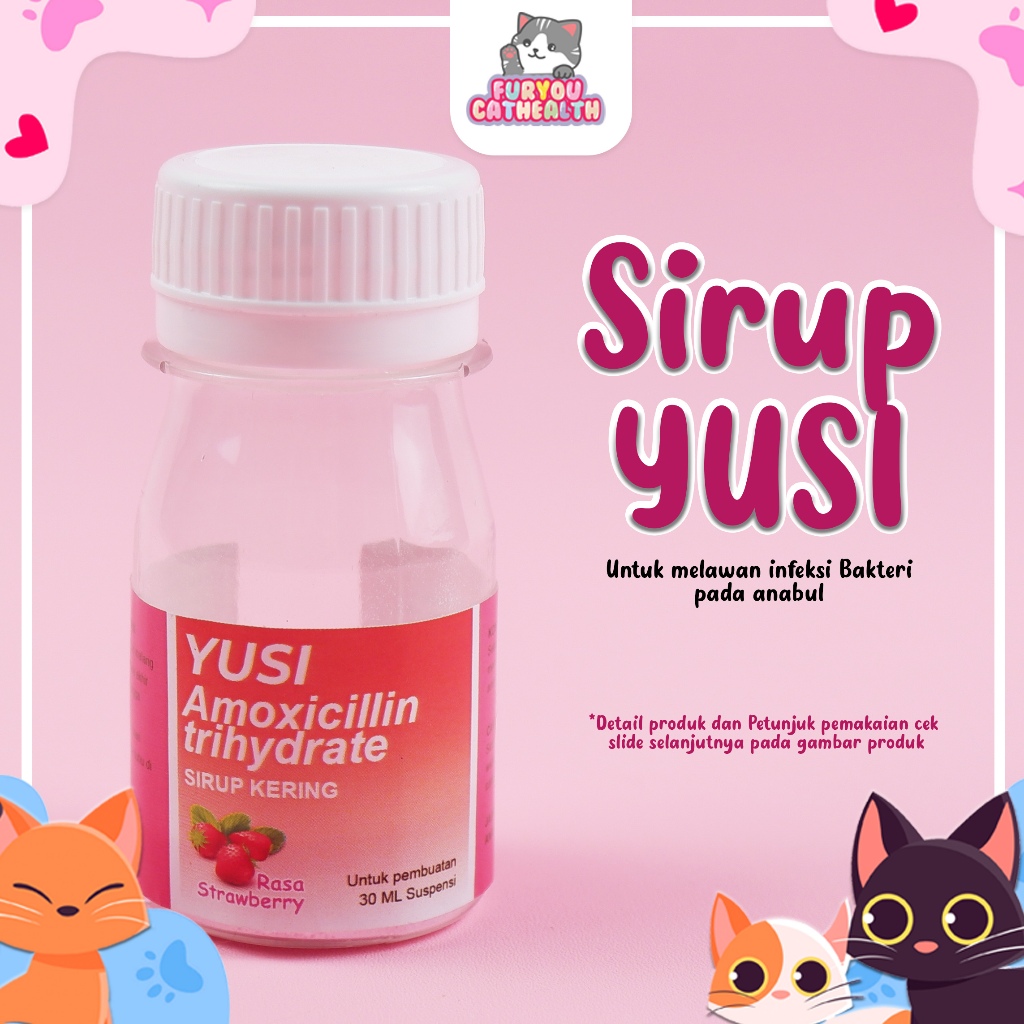 Jual Furyou Sirup YUSI untuk Anti Infeksi Bakteri pada Anabul | Shopee ...