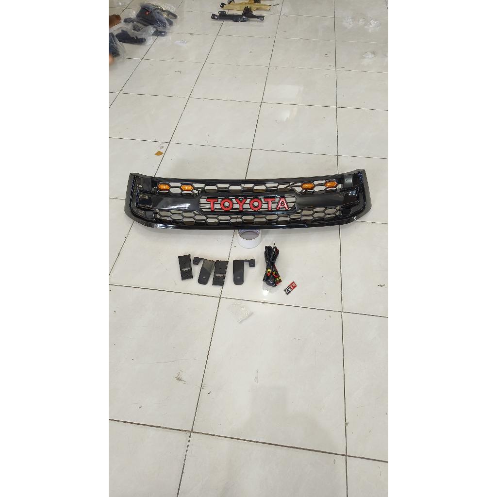 Jual Grill Hilux Revo 2016 Grille Hilux Revo 2016 Grill Led | Shopee ...