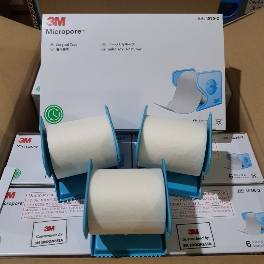 Jual Micropore 2 inch / Micropore 3M / Plester 2 inci | Shopee Indonesia