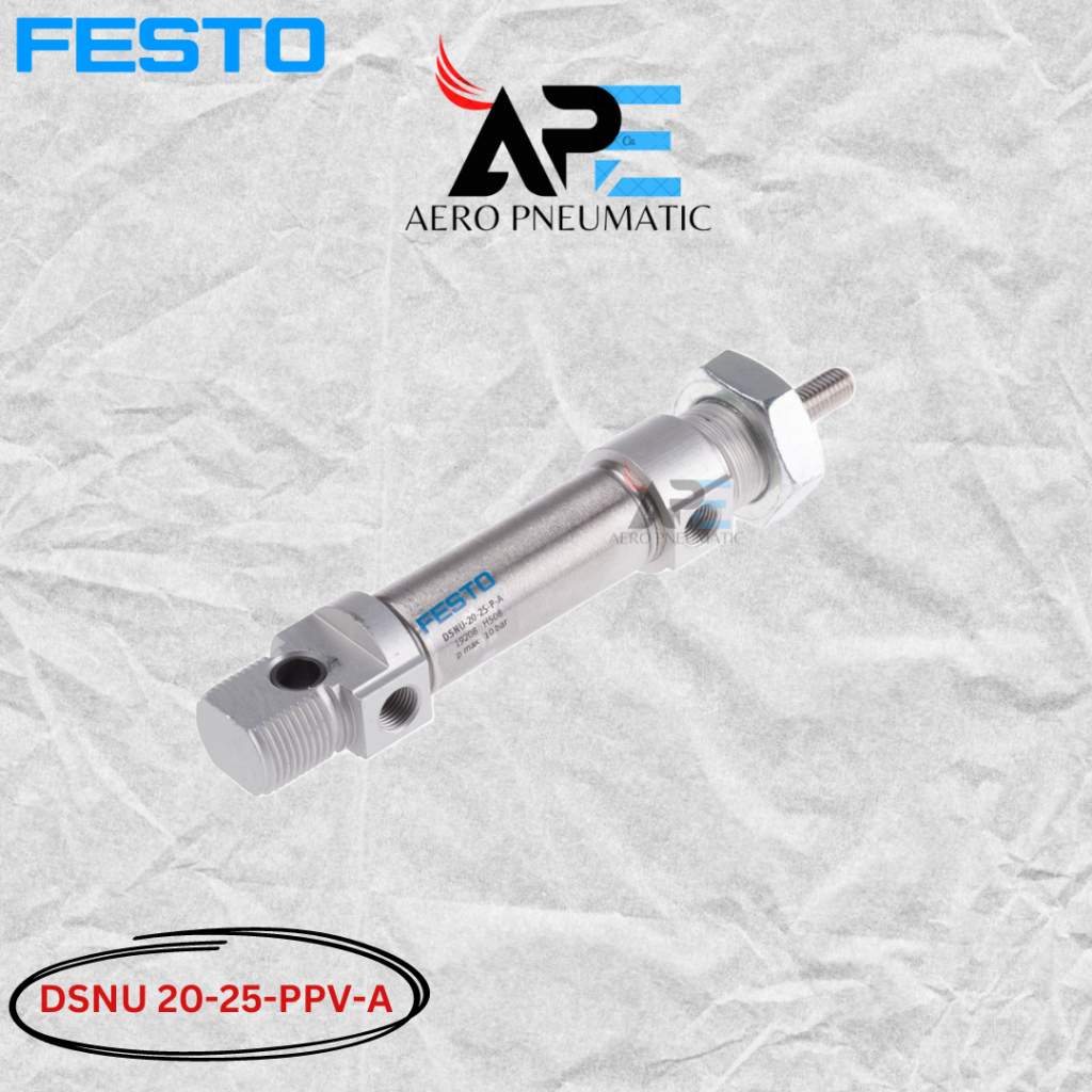 Jual FESTO PNEUMATIC MINI CYLINDER FESTO DSNU-20-25-PPV-A | Shopee Indonesia