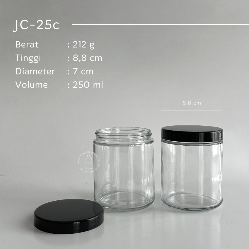Jual Toples kaca clear estetik - Aesthetic Clear glass Jar | Shopee ...