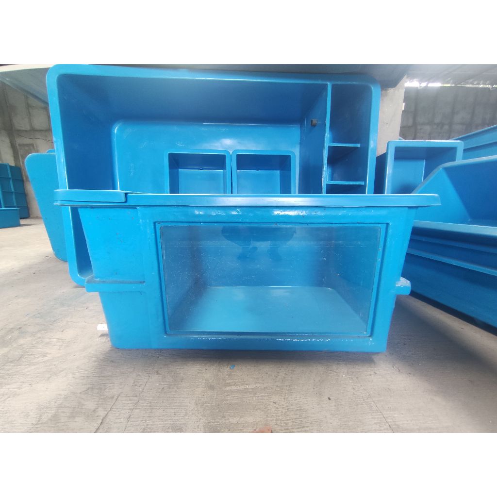 Jual Bak Fiber Kaca P 150cm x L 50cm x T 50cm + Filter Samping | Shopee ...