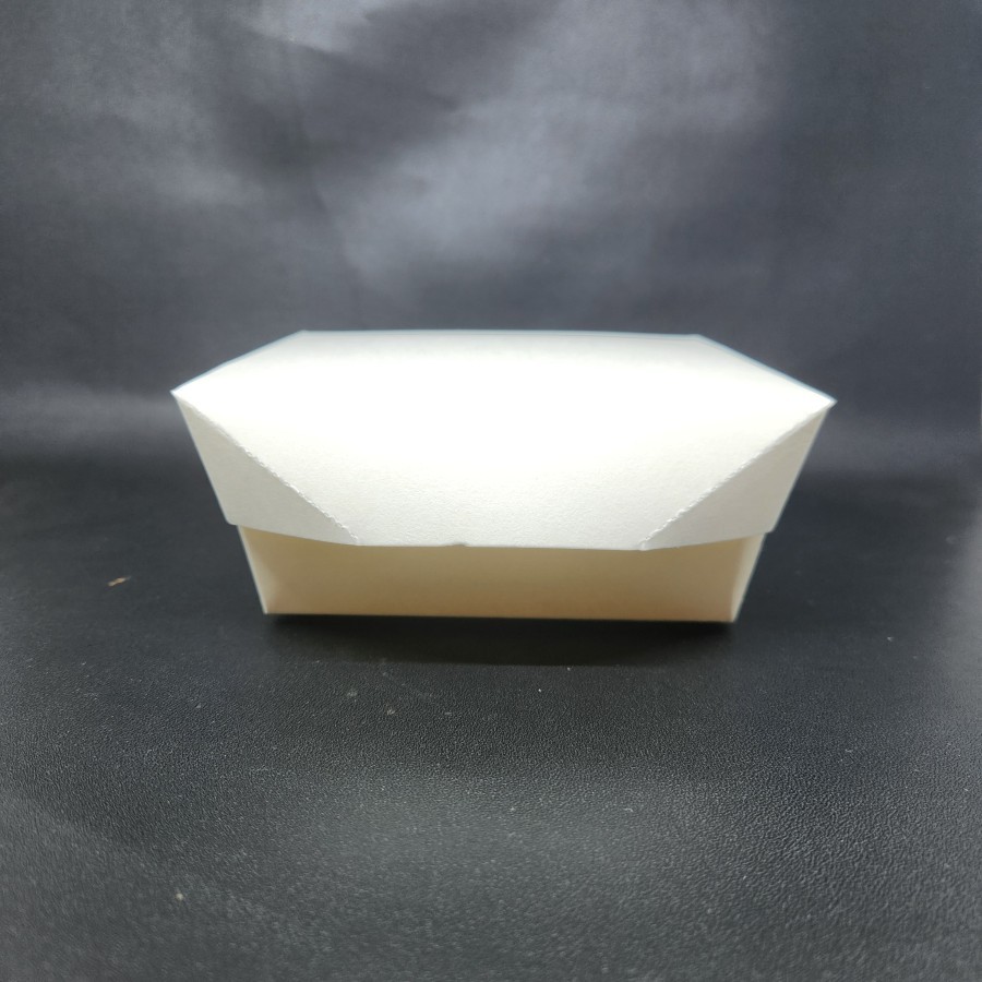 Jual PAPER BOX LUNCH UKURAN SMALL / tempat makan kertas isi 50 | Shopee ...