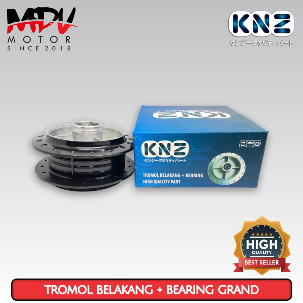Jual TROMOL BELAKANG + BEARING GRAND BLACK (KNZ) | Shopee Indonesia